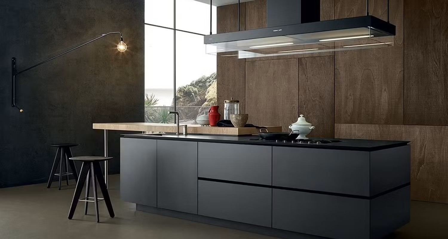 Island Cooker Hoods | Stylish Extraction for Kitchen Islands | Luxair