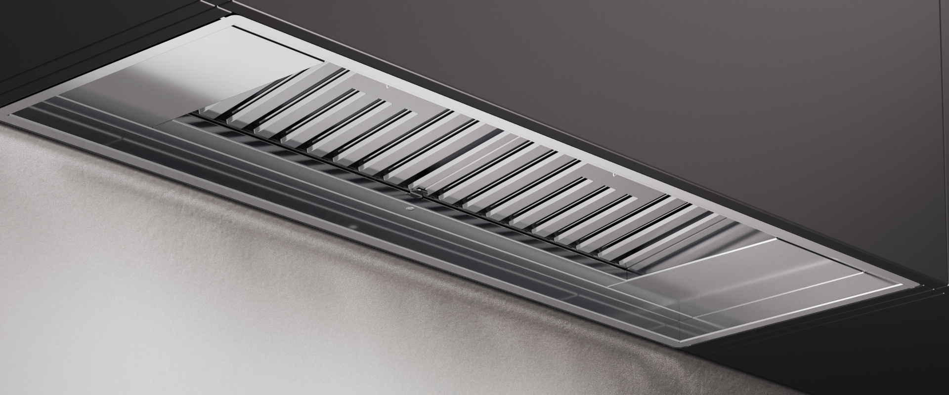 85cm Canopy Cooker Hoods with Baffle Grease Filters | Luxair Hoods