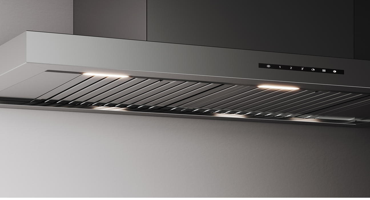 120cm Wall Mounted Cooker Hoods Many Colour Choices - Luxair Hoods