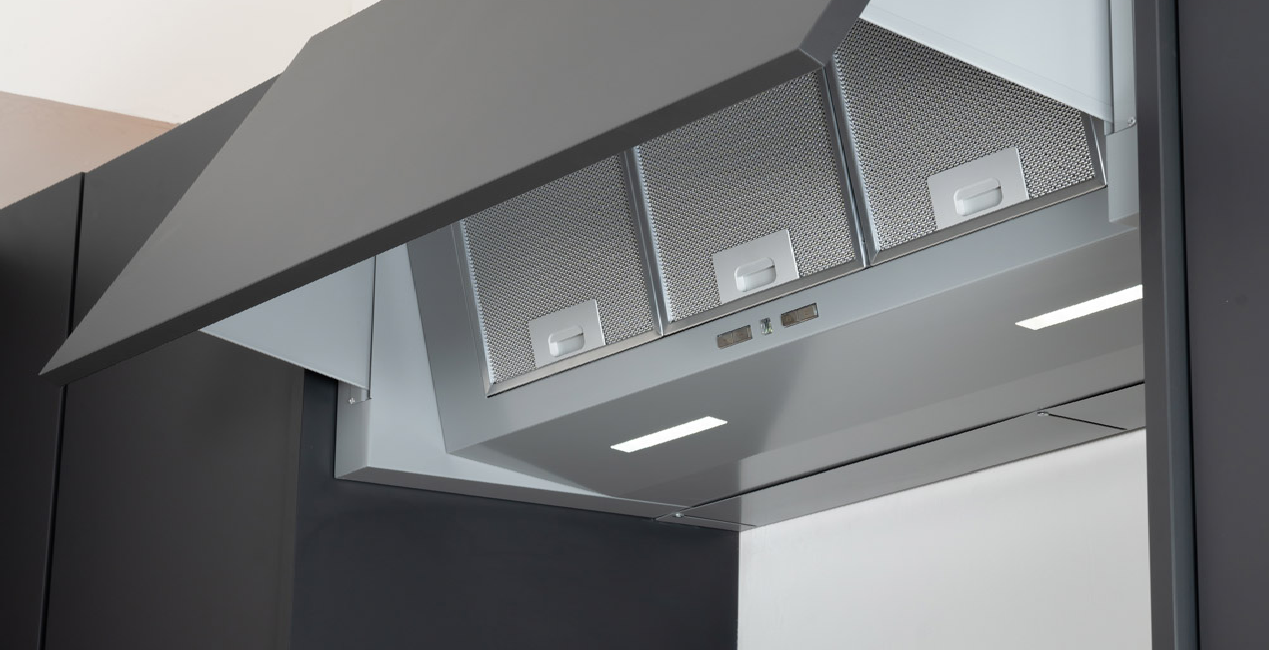 Integrated Cooker Hoods with Powerful Motors | Compact & Quiet | Luxair