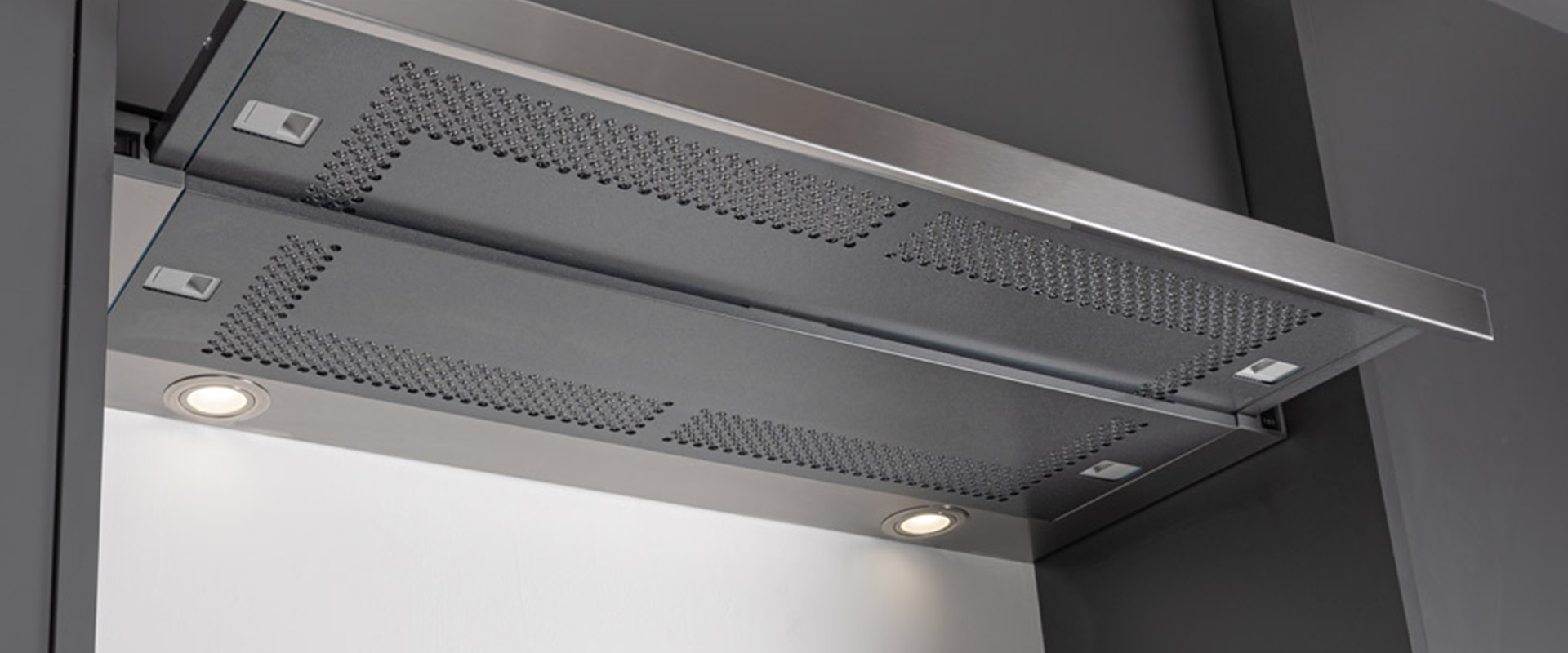 Telescopic Cooker Hoods | Slide-Out Built-In Extractors | Luxair
