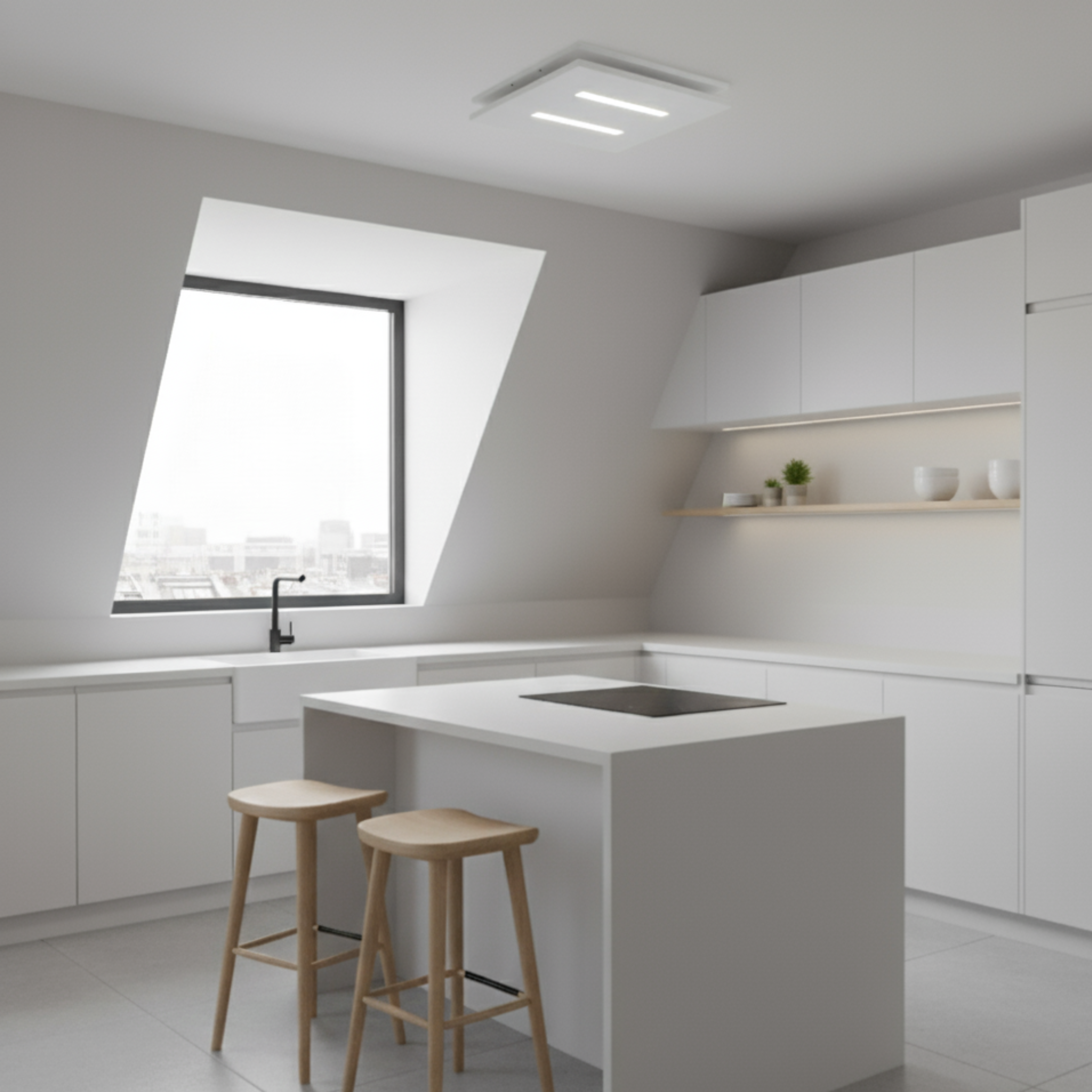 Small Slimline Ceiling Cooker Hoods – Powerful | Compact IP45 Rated